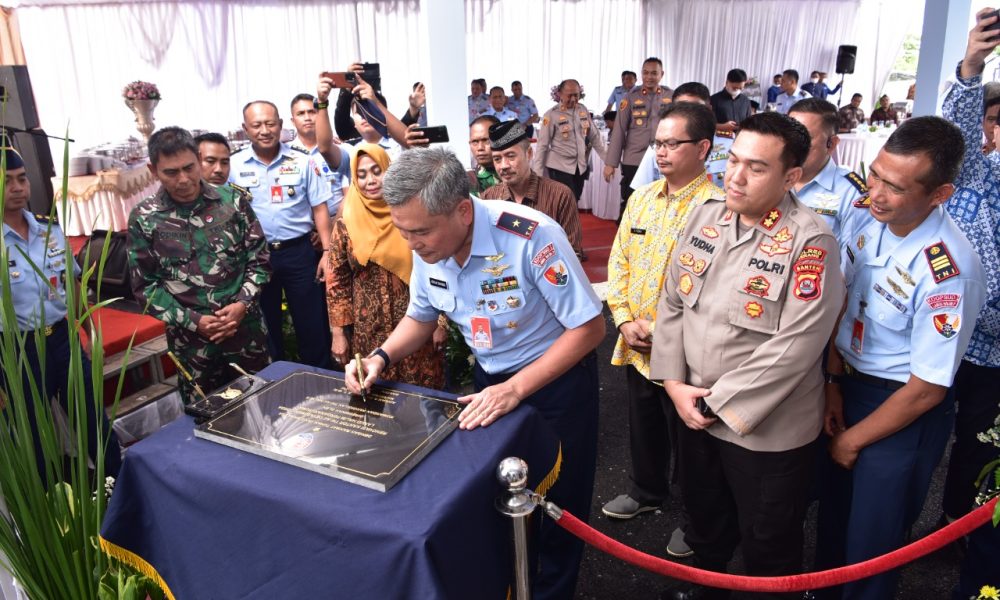 Danlanud Halim P Resmikan Kantor TNI AU Detasemen Gorda – HarianSentana.com