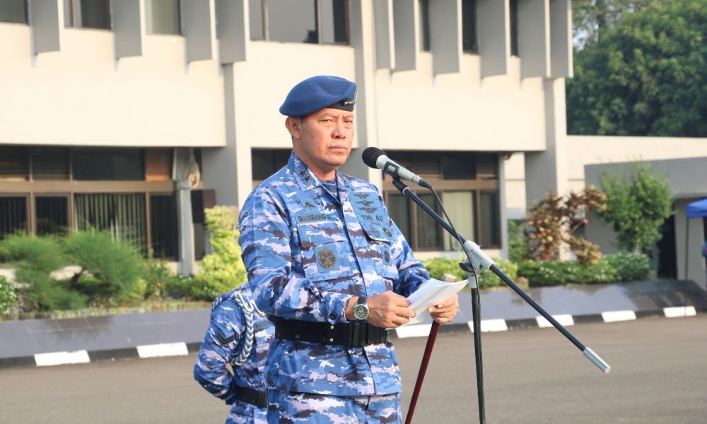 Panglima Koops Udara I Pimpin Upacara 17an di Koopsud I – HarianSentana.com